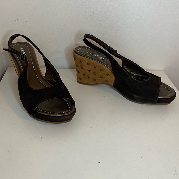 Cordani | Shoes | Cordani Platform Chocolate Brown Suede Sandals | Poshmark